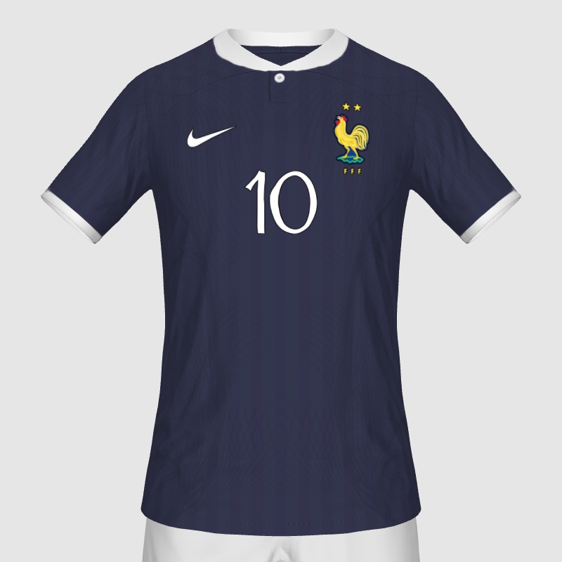 France 2026 World Cup Home Kit Concept - FIFA Kit Creator Showcase