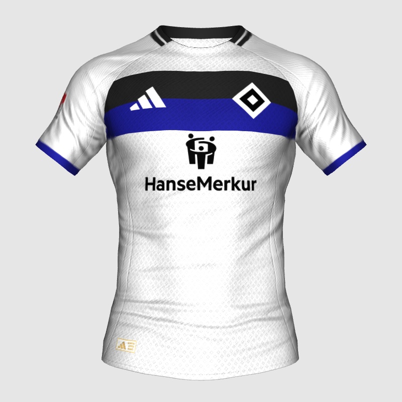 Hamburger SV (HSV) - Away Concept - FIFA 23 Kit Creator Showcase