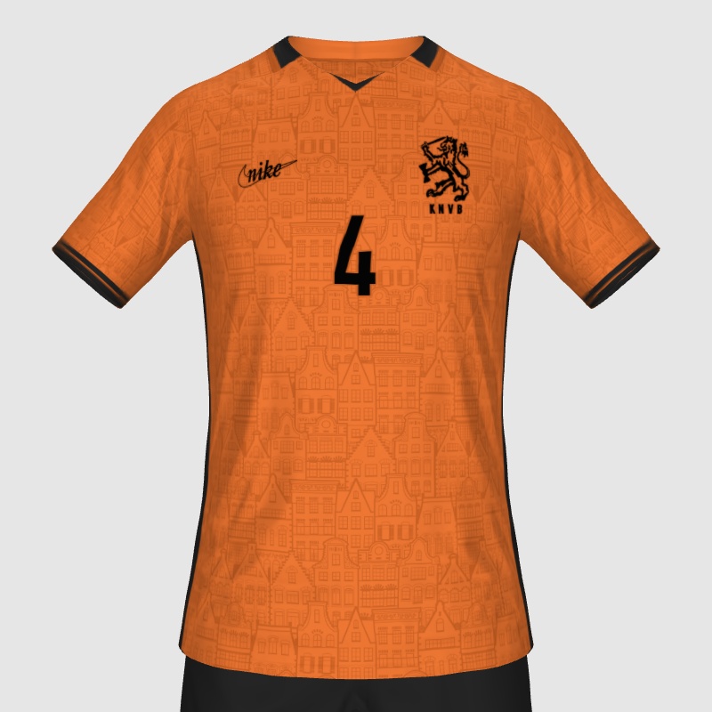 Netherlands 2026 World Cup Home Kit Concept - FIFA Kit Creator Showcase