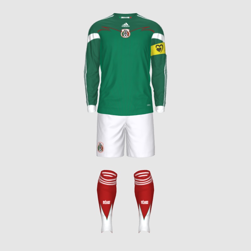 Mexico Home - FIFA Kit Creator Showcase