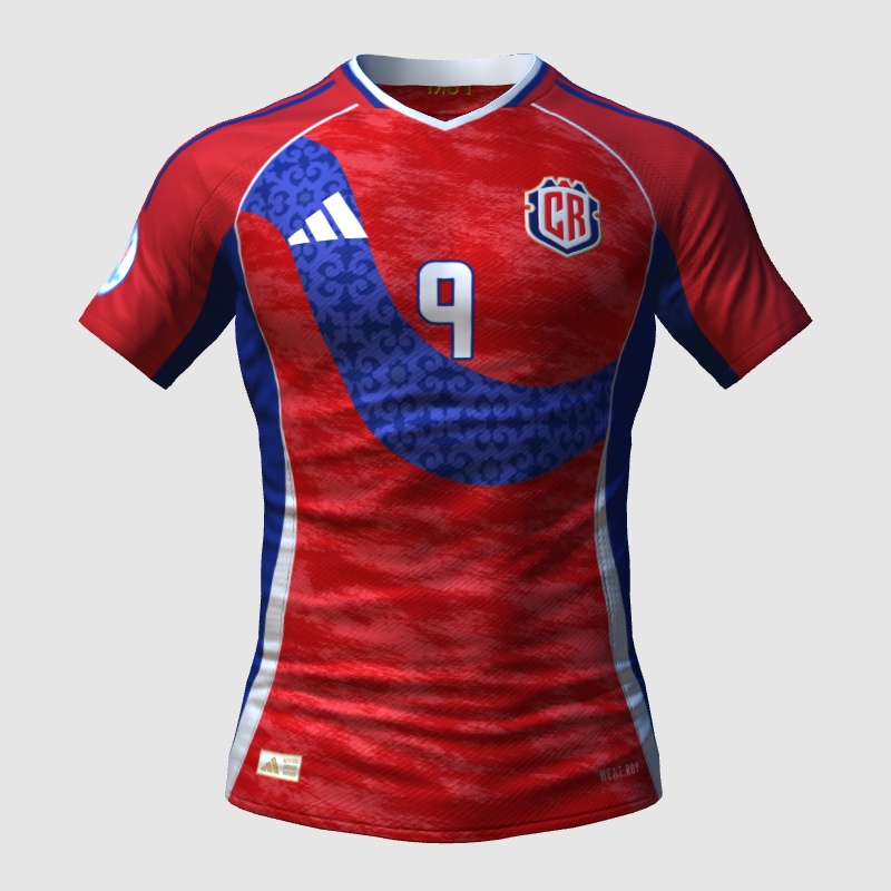 Costa Rica Copa América 2024 Concept Kit - FIFA Kit Creator Showcase