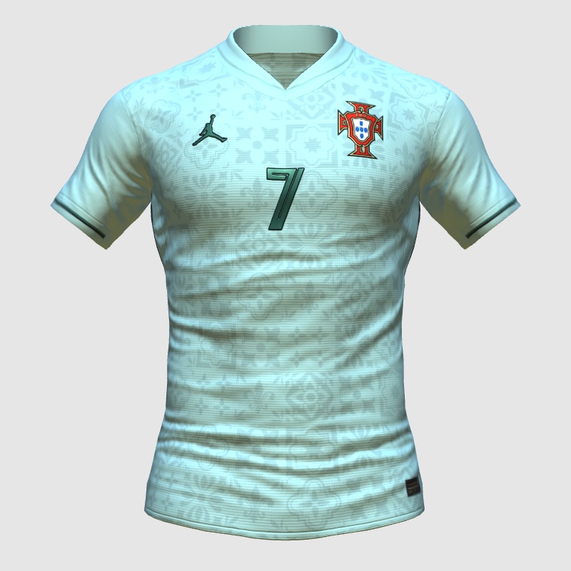 Portugal X jordan Away kit concept - FIFA Kit Creator Showcase