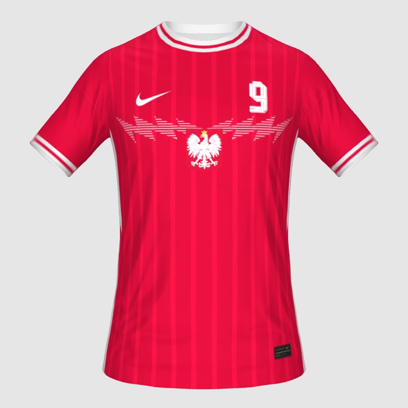 Poland 2026 World Cup Away Kit Concept - FIFA Kit Creator Showcase