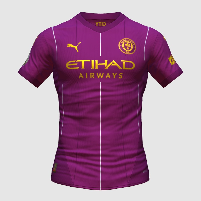 Manchester City away concept 25/26 - FIFA Kit Creator Showcase