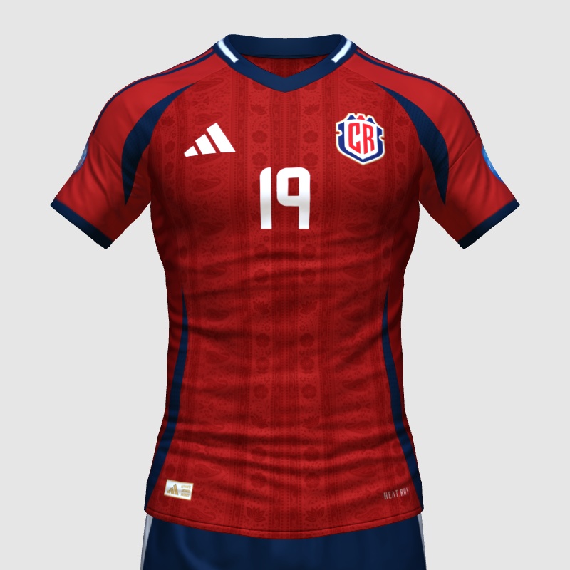 Costa Rica Adidas Copa America 2024 concept - FIFA Kit Creator Showcase