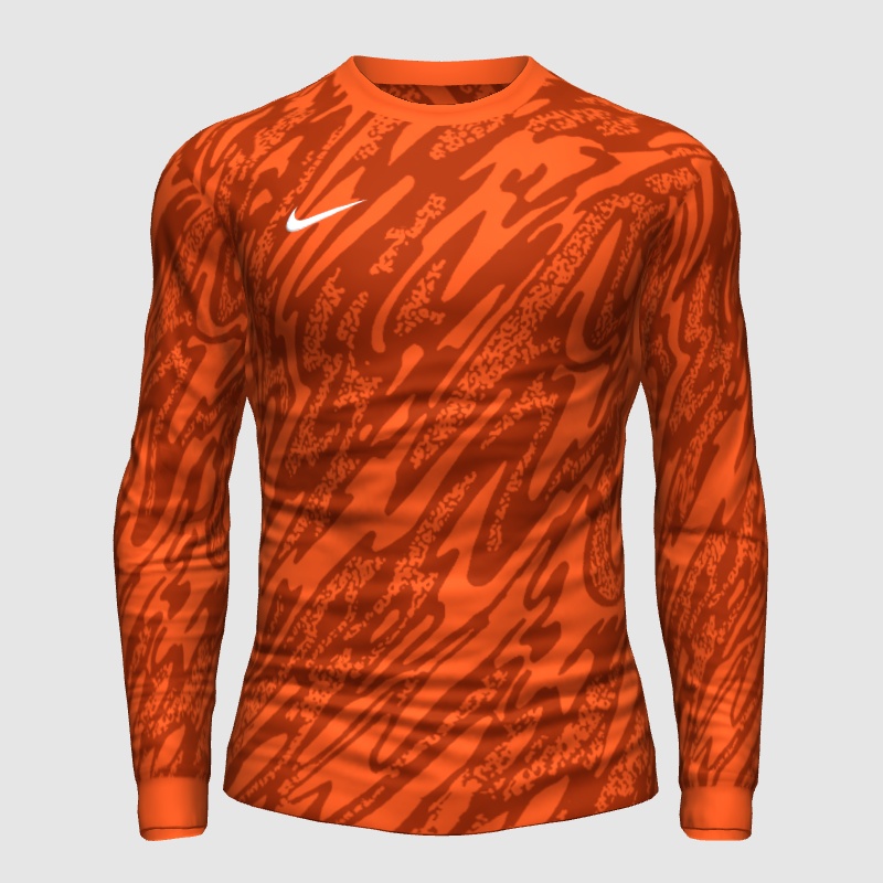 Nike Goalkeeper Template 2024 - Orange - FIFA Kit Creator Showcase