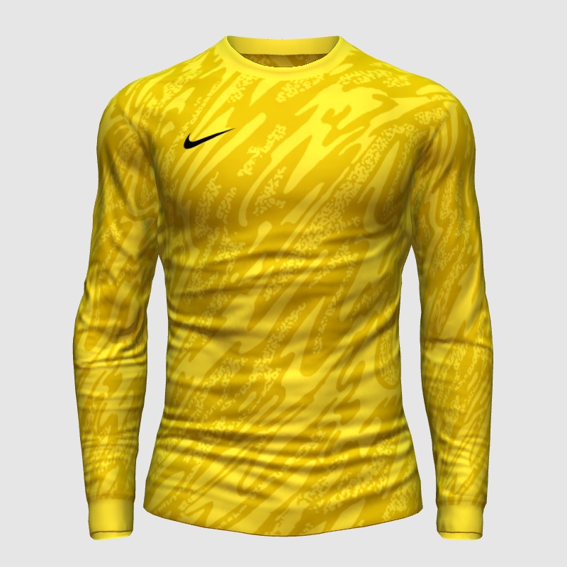 Nike Goalkeeper Template 2024 - Yellow - FIFA Kit Creator Showcase
