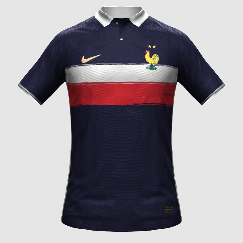 France Home Concept 3 - 2026 World Cup - FIFA Kit Creator Showcase