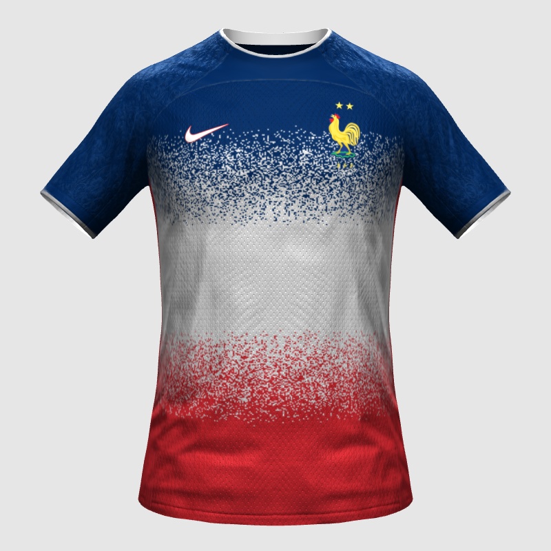 France Home Concept 3 - 2026 World Cup - FIFA Kit Creator Showcase