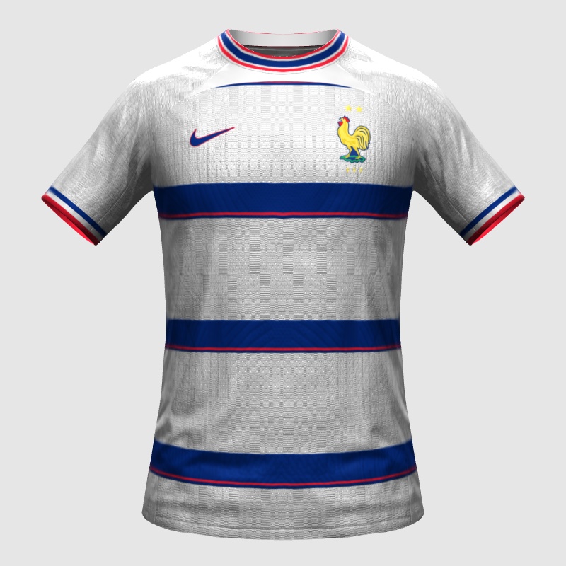 France Away Concept 2 - 2026 World Cup - FIFA Kit Creator Showcase
