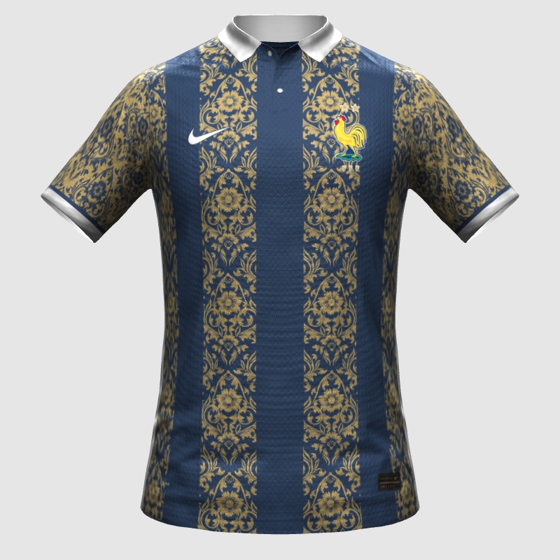 France Away Concept 4 - 2026 World Cup - FIFA Kit Creator Showcase