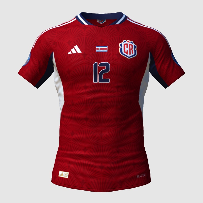 Costa Rica 2024 Home Kit (FIXED) - FIFA Kit Creator Showcase