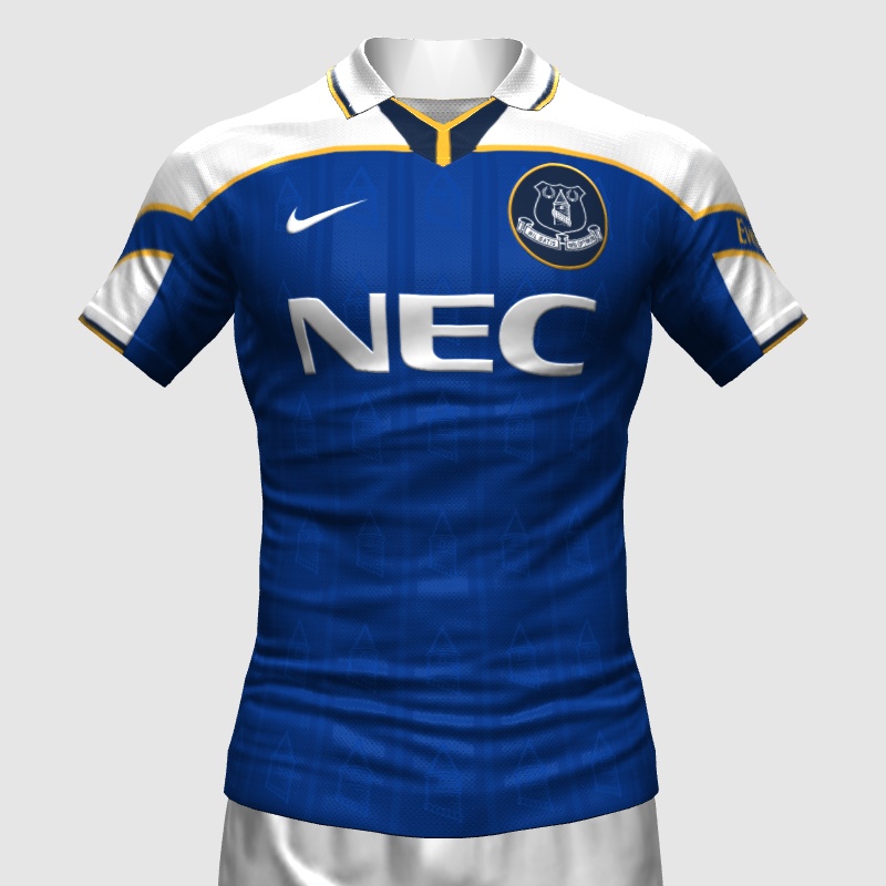Nike Everton 97/98 home kit concept - FIFA Kit Creator Showcase