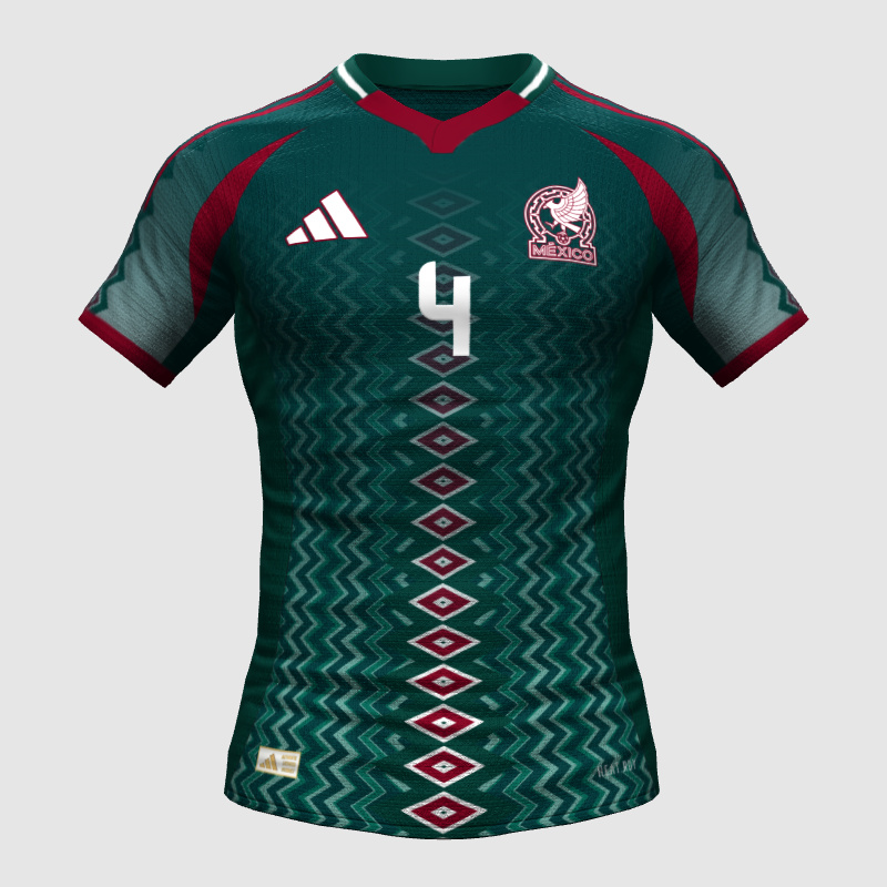 MEXICO HOME CONCEPT-ADIDAS - FIFA Kit Creator Showcase