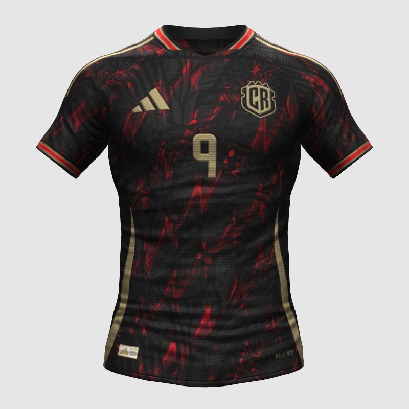 Costa Rica Copa America 2024 Concept kit v2 - FIFA Kit Creator Showcase