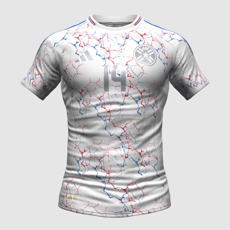 Adidas Paraguay away kit concept - FIFA Kit Creator Showcase