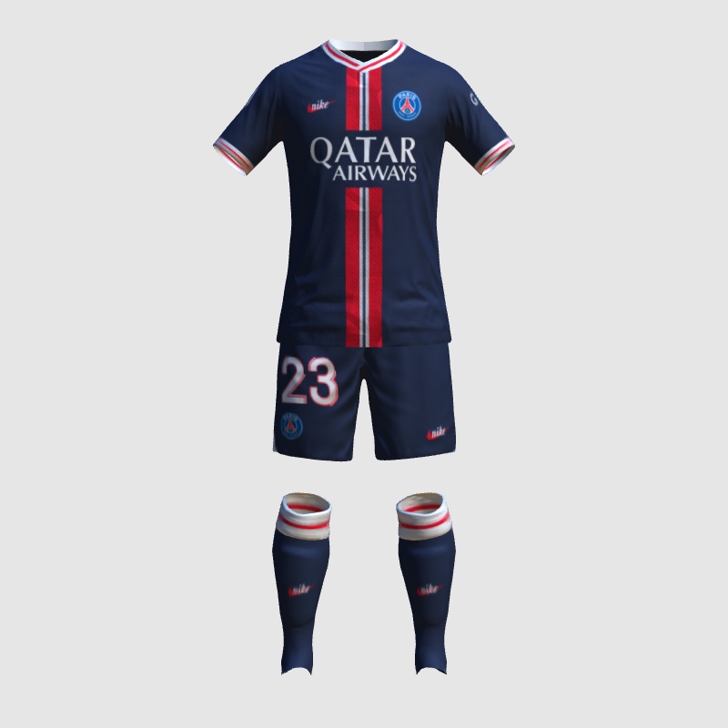 Custom PSG Kit #4 - FIFA 23 Kit Creator Showcase