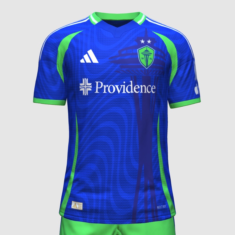 Seattle Sounders 2025 Away - FIFA Kit Creator Showcase