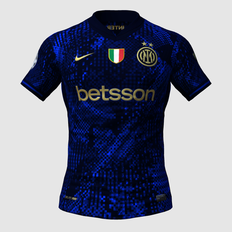 Inter Milan UCL 24/25 3rd - FIFA Kit Creator Showcase
