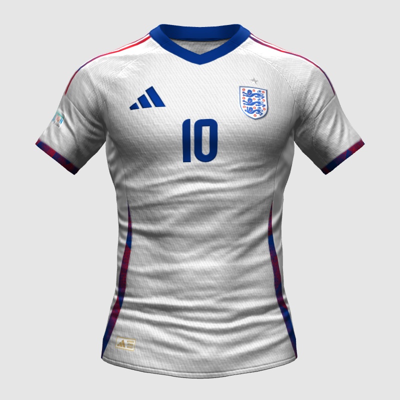 England x Adidas - Home Kit 2025 - FIFA 23 Kit Creator Showcase