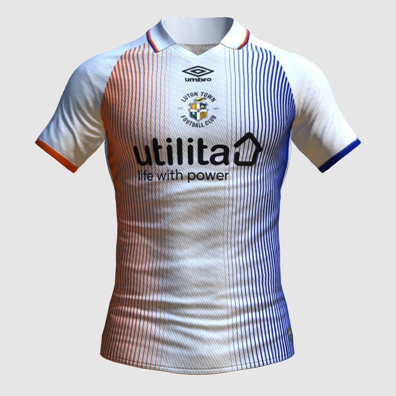 Luton Town FC away kit concept - FIFA Kit Creator Showcase