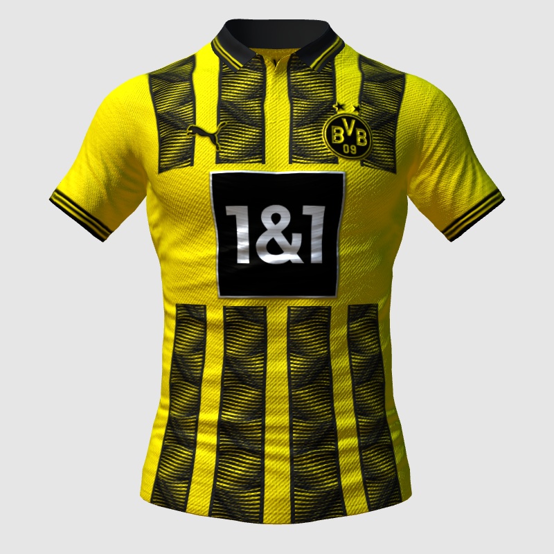 Borussia Dortmund Home Concept Kit - FIFA Kit Creator Showcase