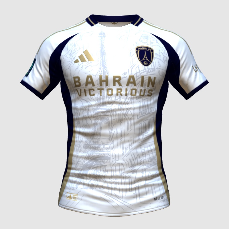 Paris FC Away Kit Concept - FIFA Kit Creator Showcase