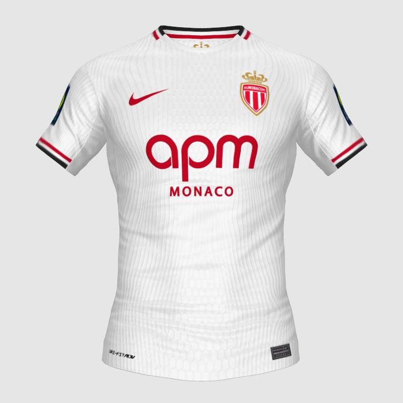 AS Monaco FC Away Kit Concept - FIFA Kit Creator Showcase