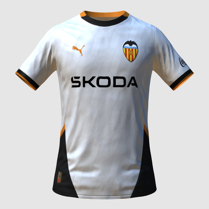 Valencia CF Home Kit Concept - FIFA Kit Creator Showcase