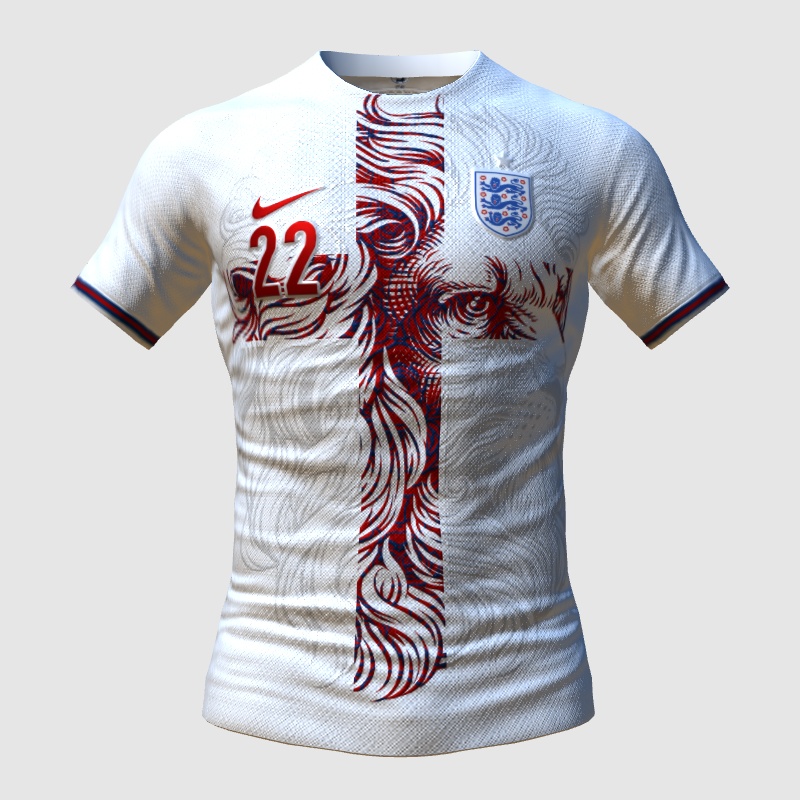 England Home Kit Concept - FIFA Kit Creator Showcase