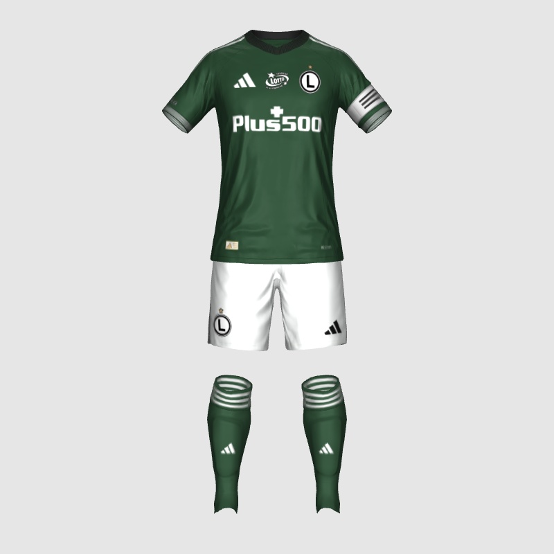 Legia Warsaw 24/25 away jersey - FIFA Kit Creator Showcase