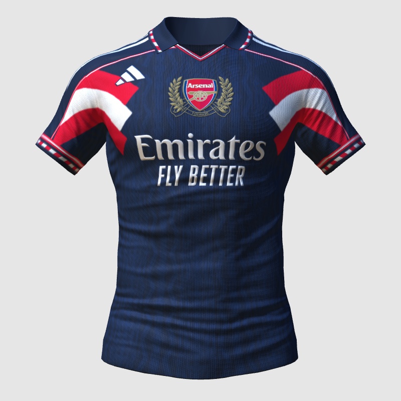 Arsenal 2025/26 Away Kit (Alex) - FIFA Kit Creator Showcase