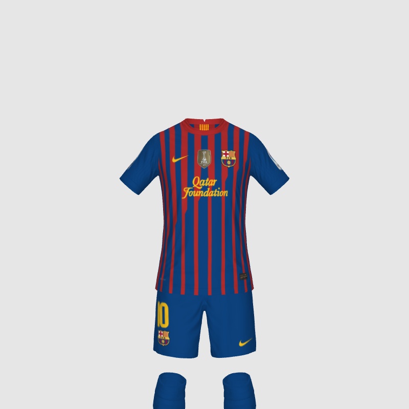 FC Barcelona 2011-12 season kits - FIFA Kit Creator Showcase