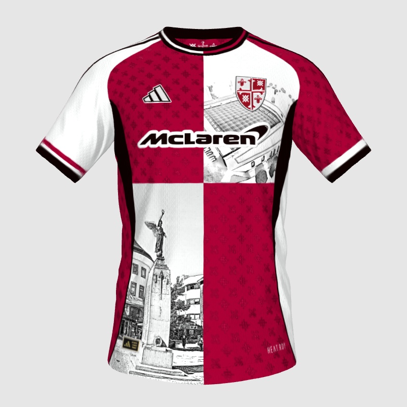 Woking Home Concept Kit 25/26 - FIFA Kit Creator Showcase