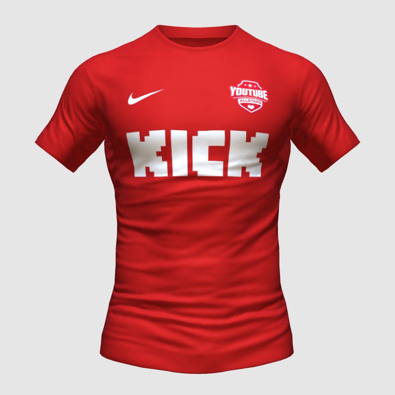YouTube Allstars Official 2023 Home Kit - FIFA Kit Creator Showcase