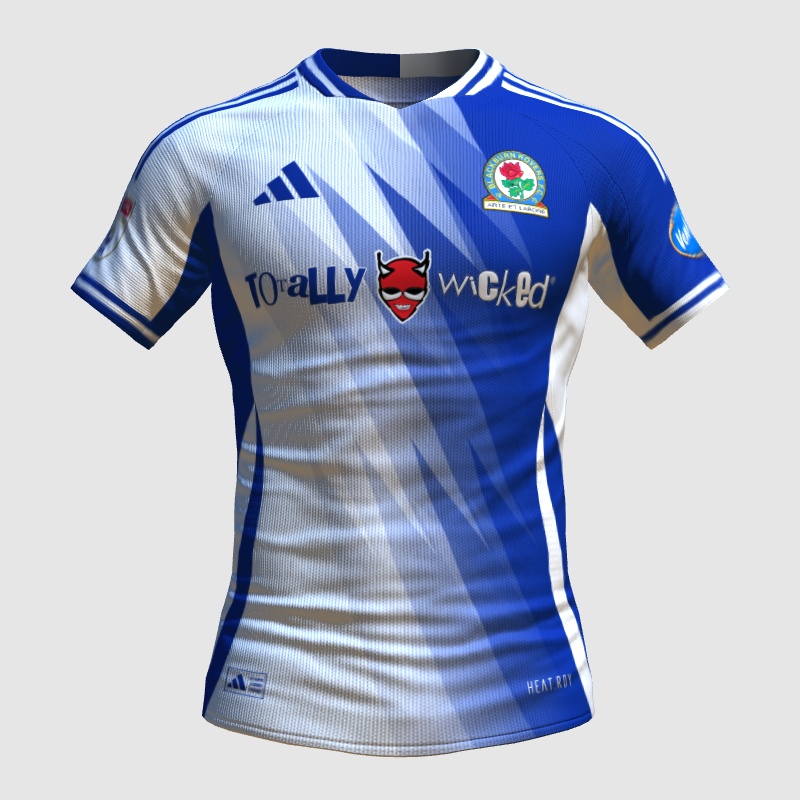 Blackburn Rovers FC x Adidas Home Concept - FIFA Kit Creator Showcase