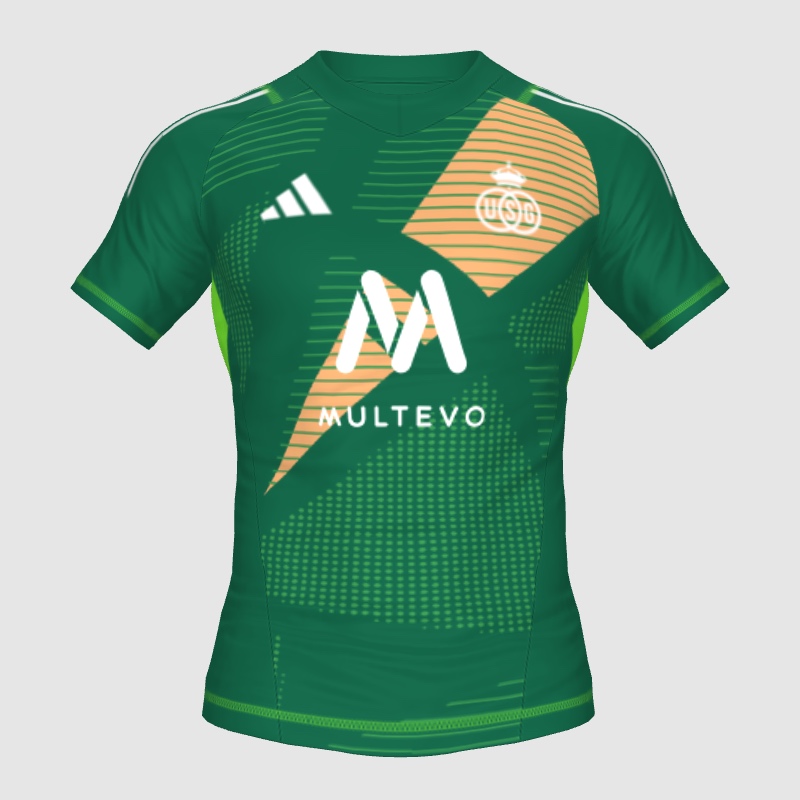 Union saint gillose x adidas gk kit - FIFA Kit Creator Showcase