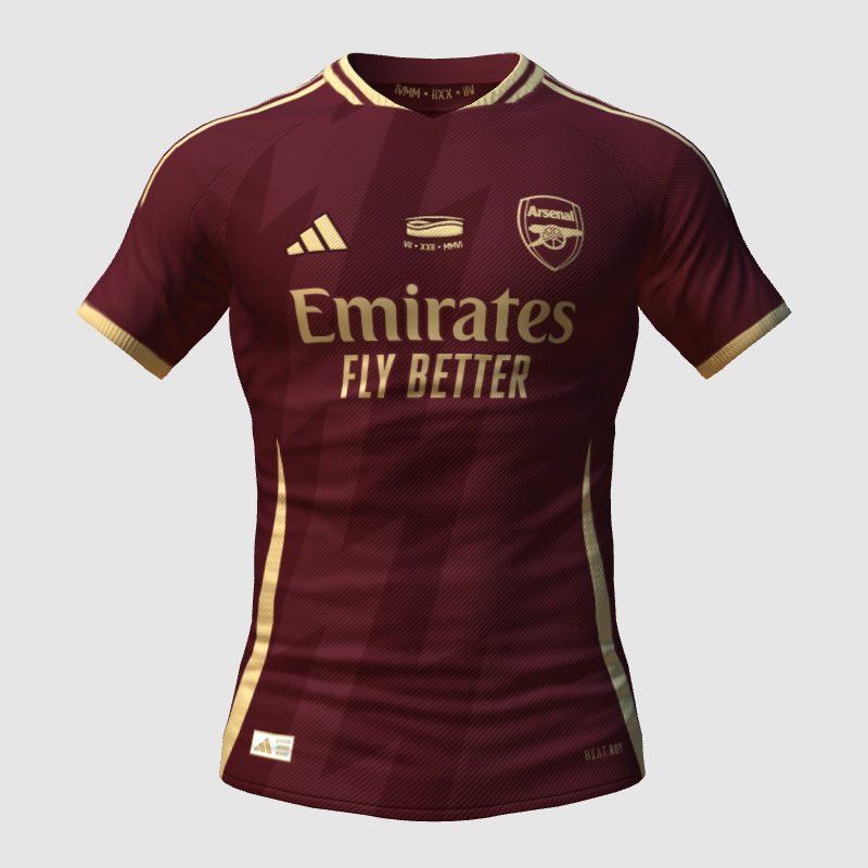 Arsenal Home Kit Concept. (25-26) - FIFA Kit Creator Showcase