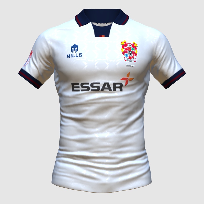 Tranmere Rovers Mills Home Kit 24-25 - FIFA Kit Creator Showcase