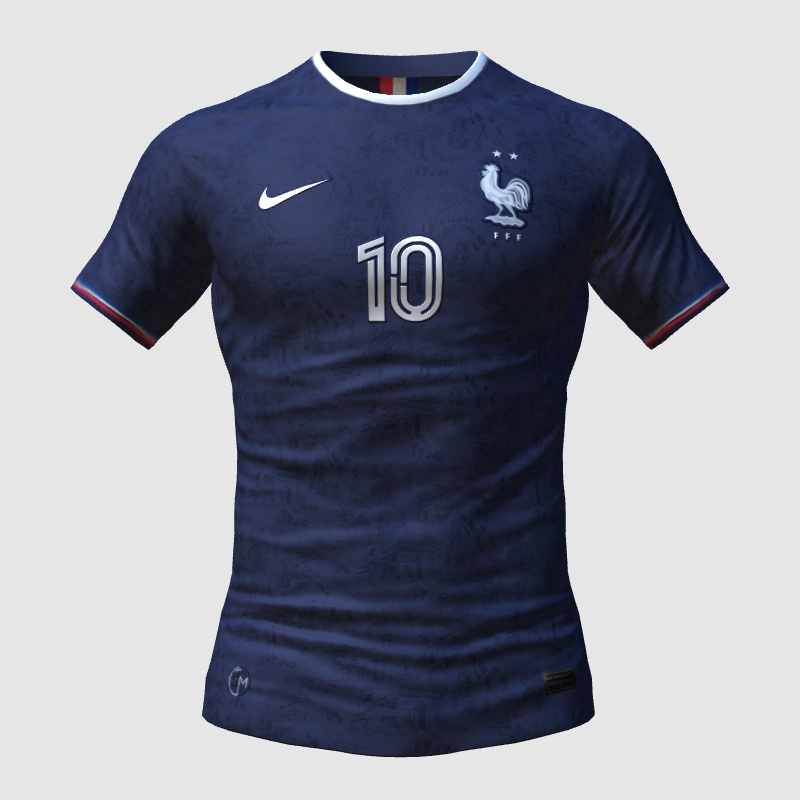 France Home Kit Concept-1H Updated World Cup 2026 - FIFA Kit Creator ...
