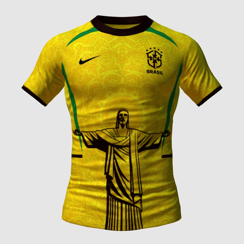 Brazil Home Kit Concept - FIFA Kit Creator Showcase
