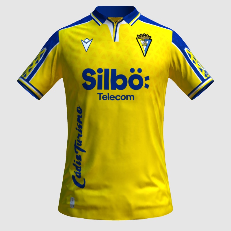 Cádiz CF Kit 2024 2025 Alternative Sponsors - FIFA Kit Creator Showcase