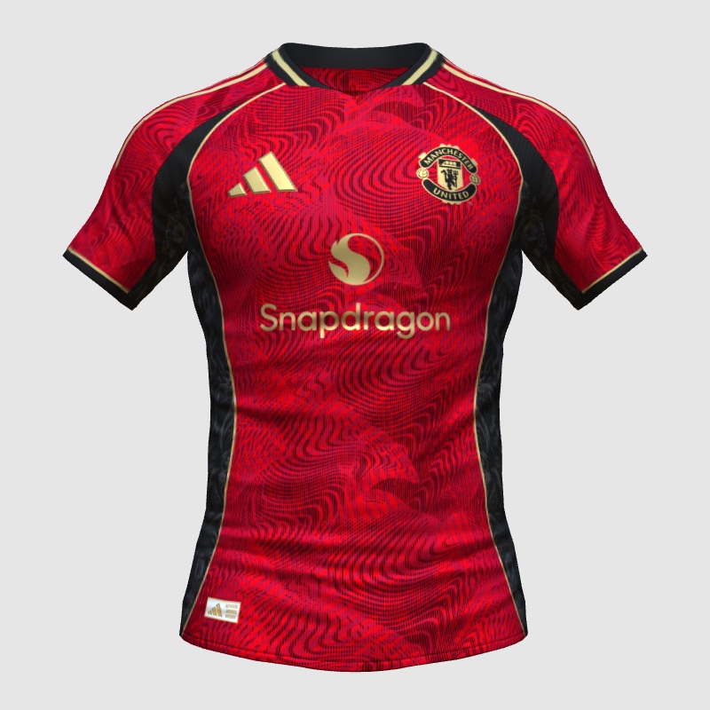 Manchester United x Adidas - 25/26 Home Kit - FIFA Kit Creator Showcase