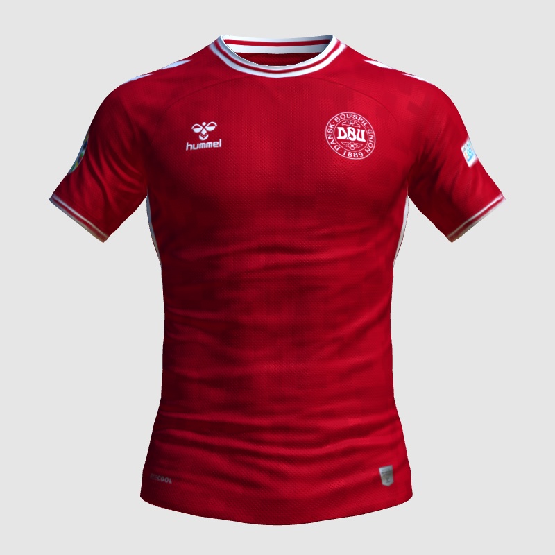 Denmark x Hummel 24/25 Home Authentic - FIFA Kit Creator Showcase