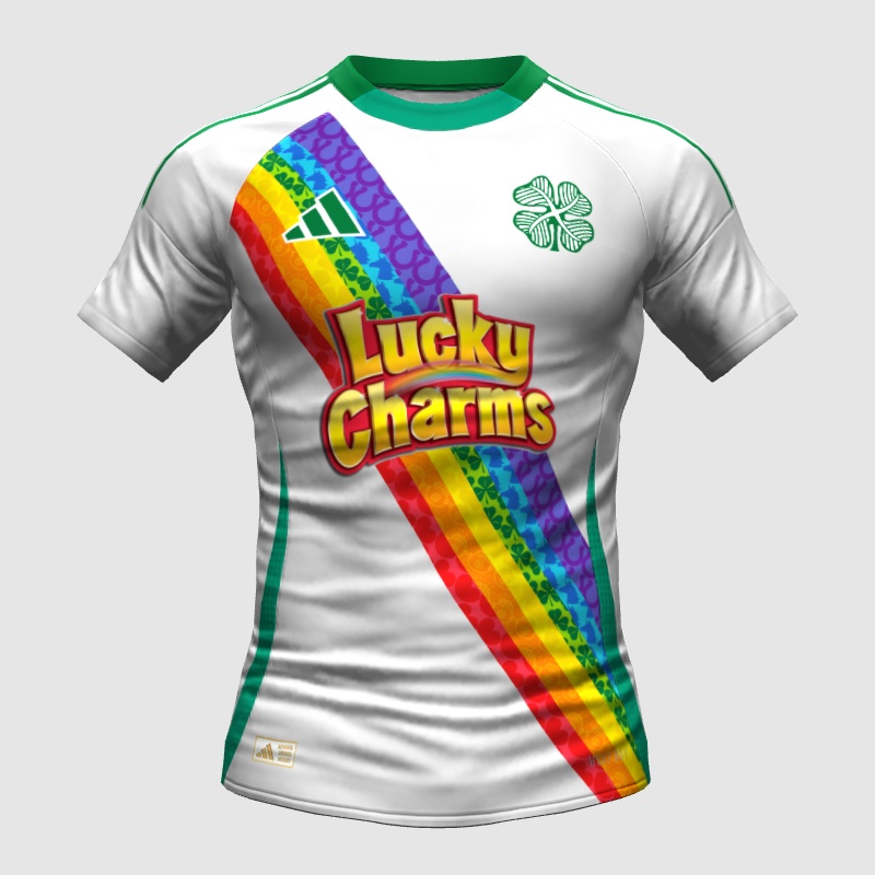 Celtic FC X Lucky Charms food kit kit - FIFA Kit Creator Showcase