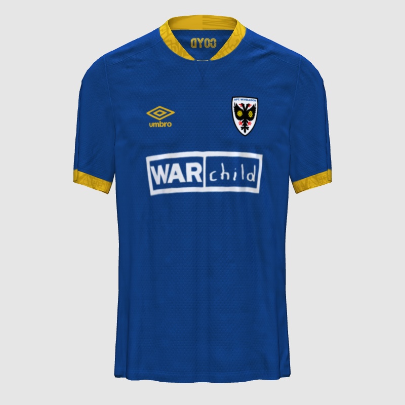 AFC Wimbledon Home Kit Concept ZZ - FIFA Kit Creator Showcase
