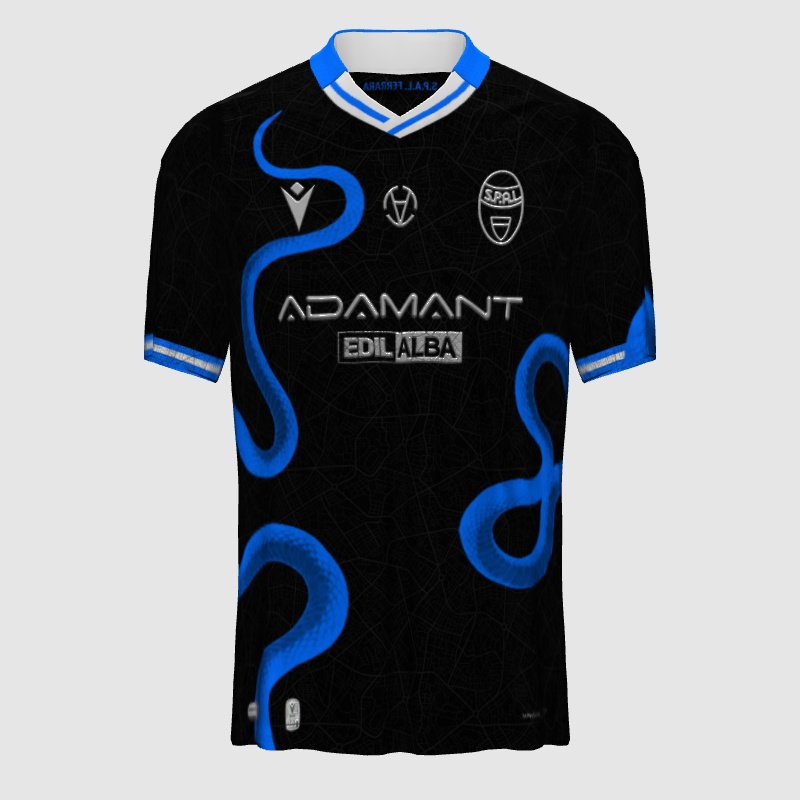 Spal Ferrara - Special kit X Slam Jam 25/26 - FIFA Kit Creator Showcase