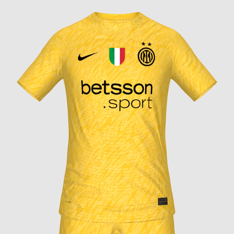 Inter Milan - Goalkeeper 24/25 - FIFA Kit Creator Showcase