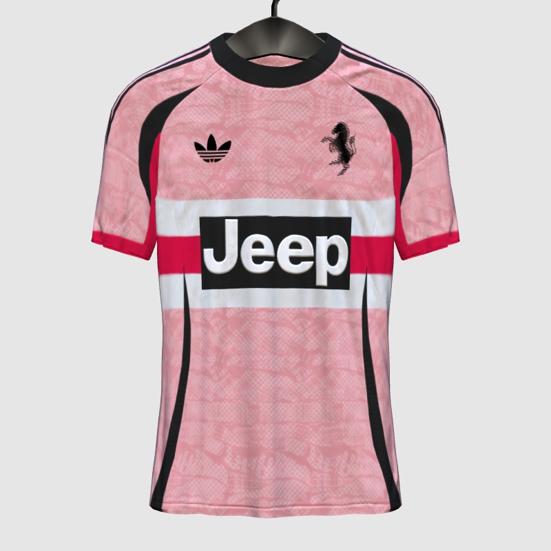 Juve - Pink Kit Throwback Concept (Horse logo) - FIFA Kit Creator Showcase