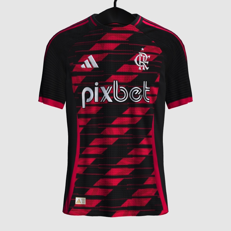 Flamengo x Adidas - 25/26 Home Kit - FIFA Kit Creator Showcase